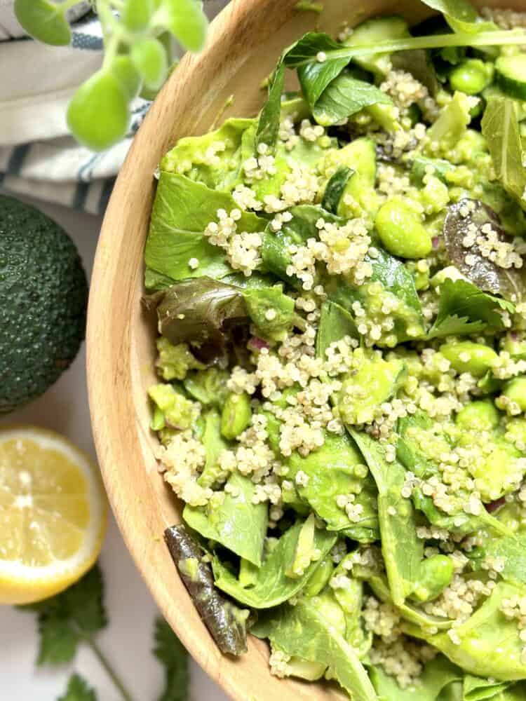 Edamame and Quinoa Salad * Raquel's Plate